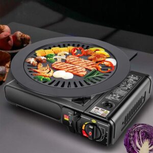 indoor grills electric smokeless electric grill indoor korean bbq grill fish pan for grill grill top for stove grill skillet for stove top,household barbecue pan smokeless round nonstick baking tray