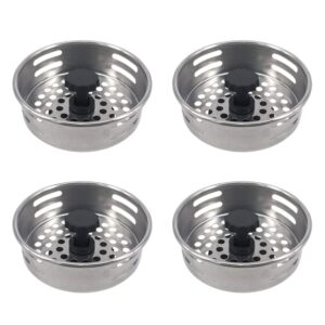 4pcs kitchen sink strainer shower drain hair trap kitchen floor drainer drain strainer shower drain hair catcher outdoor drain cover bathtub hair catcher for drain