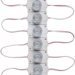 warm white 3000k 12v led module with lens 2.0w for light box with tape adhesive back (20pcs pack)