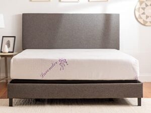 tulo by mattress firm | 10 inch memory foam lavender mattress | pain-reducing pressure relief | full size