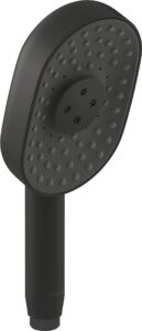 kohler 26284-bl statement oblong multifunction hand shower, maximum spray performance with three spray experiences, matte black, 2.5 gpm