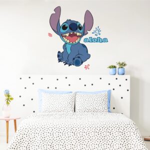 roommates disney stitch giant peel & stick wall decals by roommates, rmk5110gm