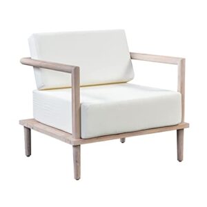 tov furniture emerson cream outdoor lounge chair (cream)