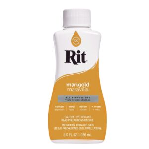 rit dye liquid 8oz- marigold