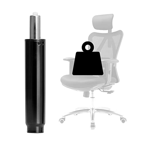 MYSUNSHOP Office Chair Cylinder Replacement,Universal Size Fits Most Chair Gaming Chair Heavy Gas Lift Cylinder Duty Chair Piston(5.5 inches Length Extension), Black, 11.4 inches -16.5 inches