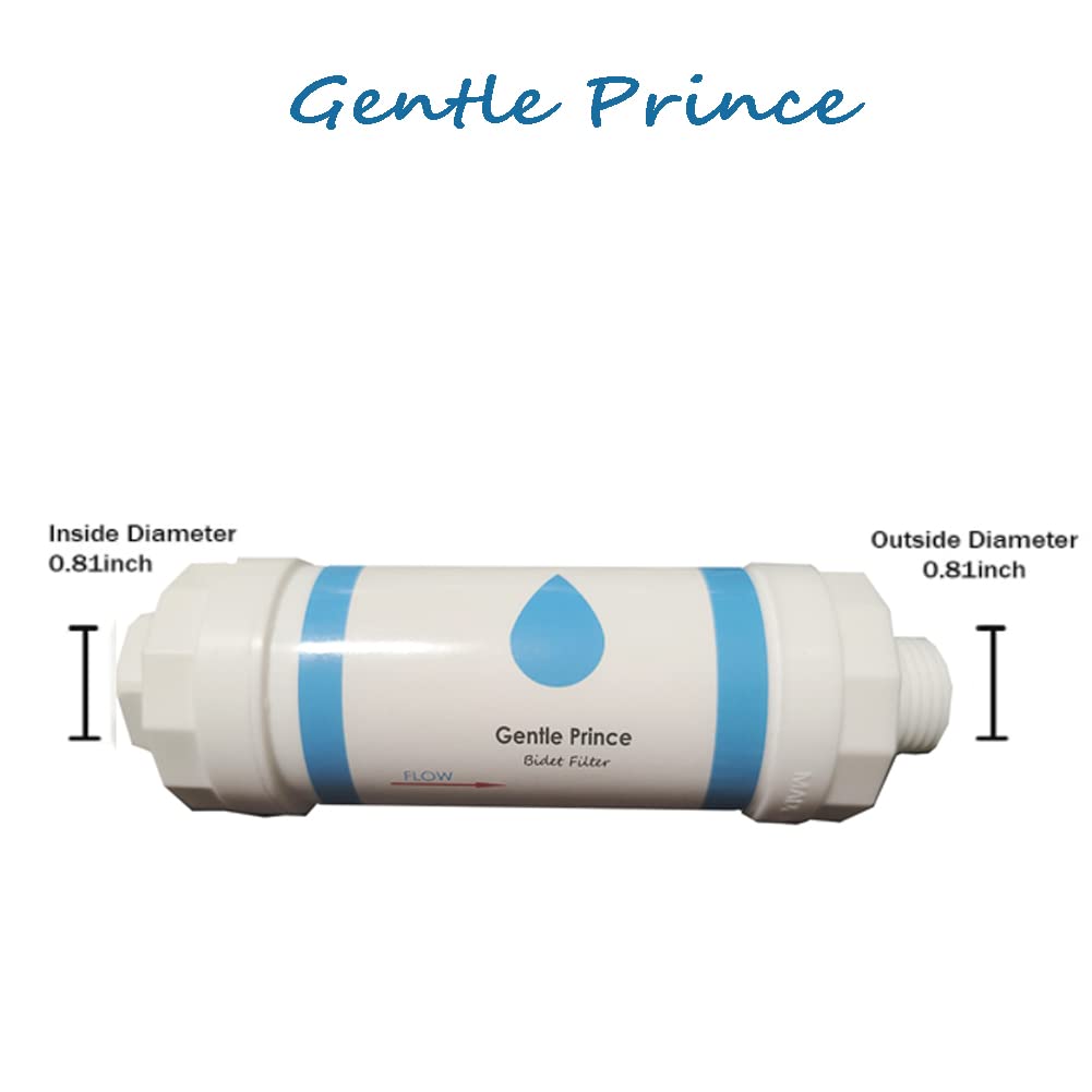 Gentle Prince ION WATER Bidet filter - Premium Bidet Filter for Electronic Bidet Toilet Seats (4PCS)