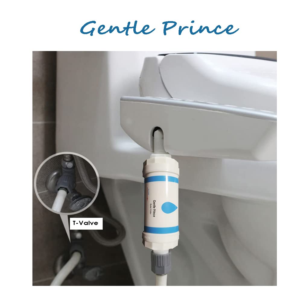 Gentle Prince ION WATER Bidet filter - Premium Bidet Filter for Electronic Bidet Toilet Seats (4PCS)