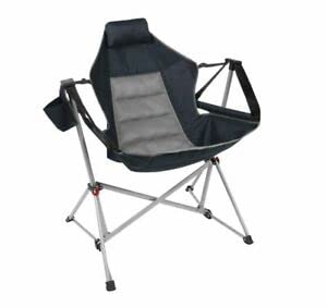 membermark swing chair lounger (black) 37.8 in x 27.2 in x 44.1 in