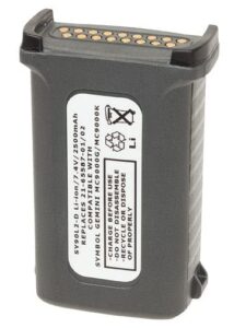 cut-rate batteries replacement battery for symbol/motorola 82-111734-01, 21-65587-02, mc9200-g, 21-65587-03, mc9190-k barcode scanner 7.4v 2600mah li-ion