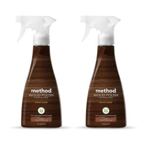 method wood polish, almond, 14 ounces, (2 pack)