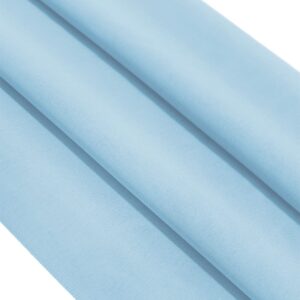 Baby Blue 5 Yards Chiffon Fabric Continuous Sheer Drapery for Rustic Wedding Party Arch Backdrop