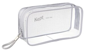 レイメイ藤井 raymei fujii kpf pen case, kept clear pen pouch, light gray