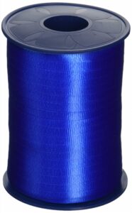 value ribbon crimped 3/16" x 500 yd birthday decorations curling ribbon for gift wrapping, royal blue ribbons for crafts, art supplies and birthday gifts for women and men