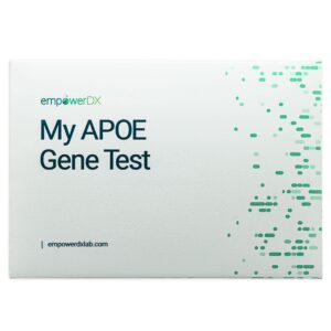 empowerdx apoe gene test, easy at home mouth swab test for alzheimer’s disease and dementia risk, ages 18+