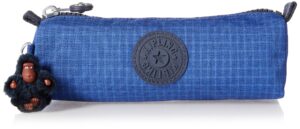 kipling women's freedom pencil pouch, small, zipped, water-resistant, pen case