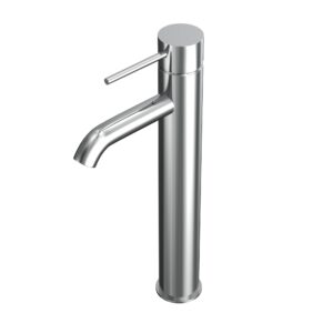 ivanees single handle bathroom faucet, hot & cold mixer tap for wash basin, bathroom sink faucet, solid brass faucet, chrome finish, 1 hole deck mounted bath faucet