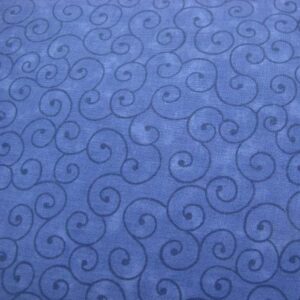 108” wide 100% cotton tilt-a-whirl navy quilt backing