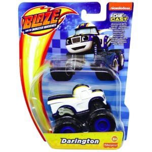 diecast nickelodeon blaze and the monster machines darington (white) 1:64 scale