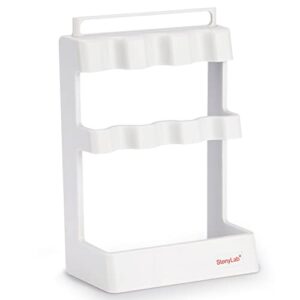 stonylab pipette stand, lab universal pipette holder pipet stand rack for general pipette models