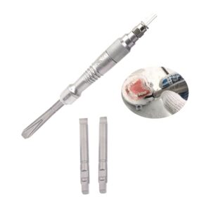 micro air flux chipper pneumatic scraper scaling gas shovel chisel medical gypsum engrave breaker scaler dental tools with 3 chisels