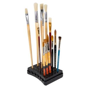 flambeau black brush drying rack