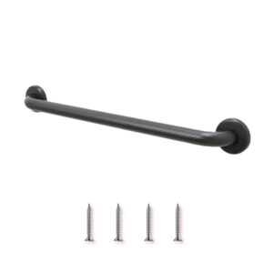 grab bar for bathtub shower - stairs bed toilet bathroom / stand assist & safety handrail / 304 stainless steel / shur grip / oil rubbed bronze / 36"