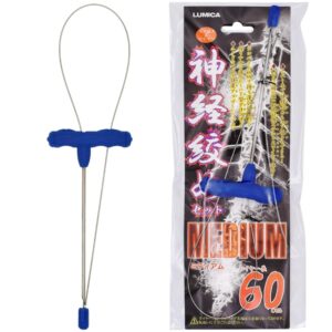 ikejime rugged ike jime kit: ikijime fish spike with shinkejime stainless steel wire (yellowtail, sea bass, bream), blue