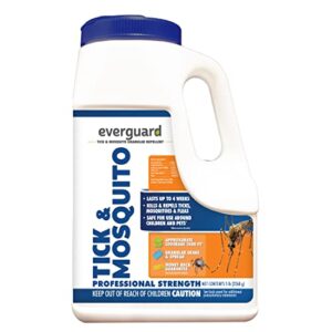 everguard adpg5t granular tick & mosquito repellent, 5 pound (pack of 1), tan