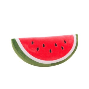 chelei2019 11.8" watermelon plush pillow,hugging stuffed fruit plush toy gifts for kids