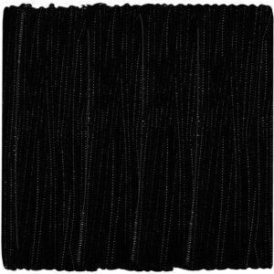 black pipe cleaners chenille stems (300 pack) for diy art craft decorations creative (0.24 x 12 inch)