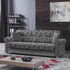 ottomanson lima collection, sofabed, grey