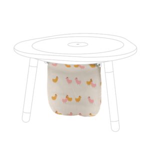 stokke mutable cotton bag, chicks - toy storage bag for small to medium-sized toys - made of soft cotton - lightweight, easy to carry