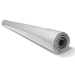 hometex canada clear vinyl 54" wide 12 gauge (25 yard roll)