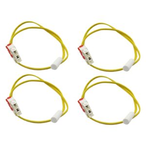 ap4135567 da32-10105r 4pcs defrost temperature sensor for da32-00006w da32-00006u samsung maytag refrigerator rs2630sh rs267lash rs2555sl rs2630ww