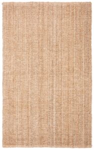 safavieh natural fiber collection 10' x 14' beige nfb119b handmade farmhouse premium jute living room dining bedroom area rug