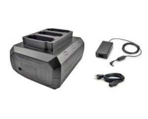 3-slot battery charging cradle kit for mc9300, mc930b, mc930p android barcode scanners | (power supply included)