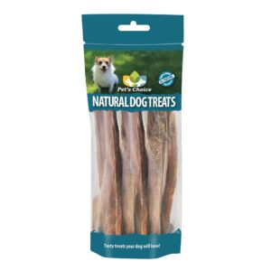 pet's choice premium bully sticks, 12", 12pk, brown (cw12-pz12)