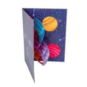 PopLife Love You to Infinity 3D Pop Up Card - Birthday, Just Because, Mother's Day, Father's Day, Graduation, Valentine’s Day - for Her, Him, for Husband, for Wife, for Son, for Daughter, for Mom, Dad