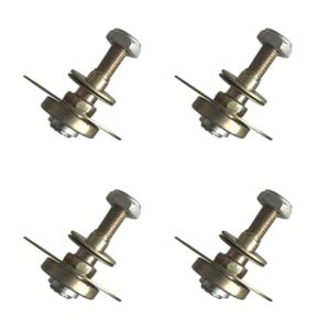 bolwhao 4 pcs rocking chair bearing connecting piece rocking chair bearing screws kits furniture connecting fittings (m8*45mm)