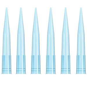 onilab pipette tips 1000 ul/ 1ml 500 pcs clear blue laboratory universal plastic liquid pipettor tips polypropylene (pp) autoclavable