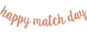 happy match day banner, 2024 match day party decorations, doctor matche day bunting banner, medical school graduation supply rose gold glitter