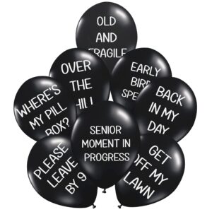 funny abusive balloons | fun decoration for adult birthday party (8 pack rated e)