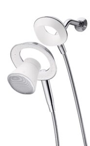 kohler 28241-gke-cp moxie 1.75 gpm handshower and wireless speaker, polished chrome