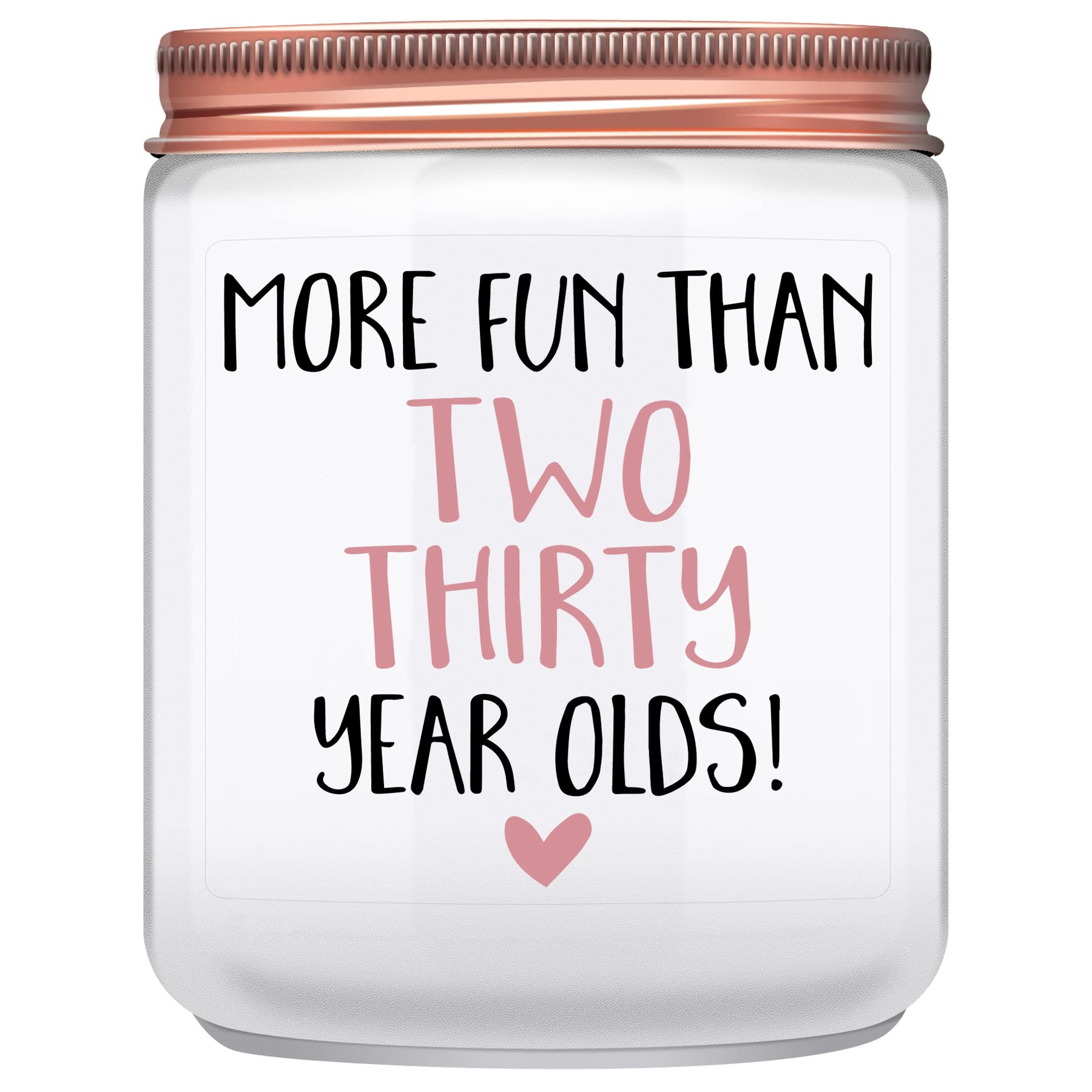 60th Birthday Gifts for Women, Men- Funny Happy 60th Bday Gift Ideas- Turning 60 Year Old Birthday Present for Best Friends, Wife, Mom, Dad, Sister, Grandma- Lavender Candles