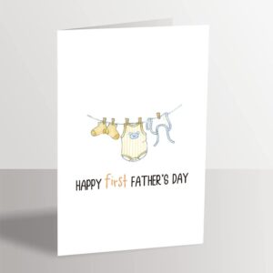 Ure Tenk Thank You Father's Day Card, Thanks for The Genes Card for Dad, Funny Birthday Day Card from Daughter Son