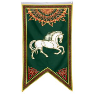 bayyon lotr rohan flag 30x50 inch man cave home office bed room decor