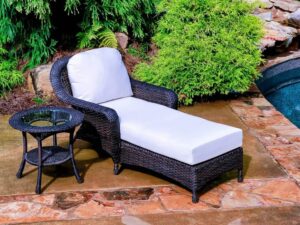 tortuga outdoor sea pines lounge-java chaise lounger