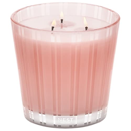 NEST New York Himalayan Salt & Rosewater Scented 3-Wick Candle