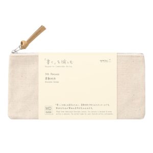 designphil midori 41813006 pencil case, md pen case, kurashiki canvas