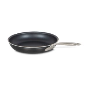 cuisinart 12" green gourmet pro non-stick aluminum skillet, ptfe/pfoa-free (gca22-30nsc)